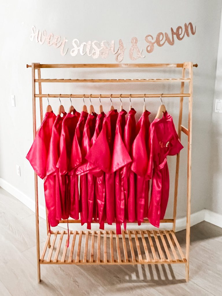 “Sweet Sassy & Seven” Glam-Up Spa 7th Birthday Party – That Celebration ...